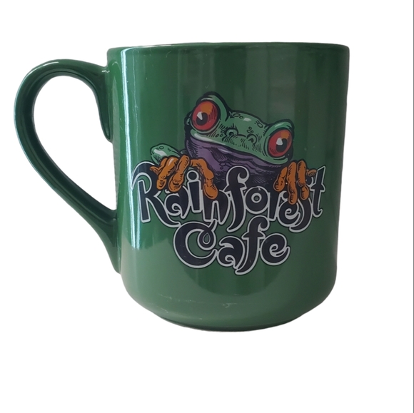 rainforest cafe | Dining | Rainforest Cafe Cha Cha Green Tree Frog 6 Oz Mug Cup 200 | Poshmark